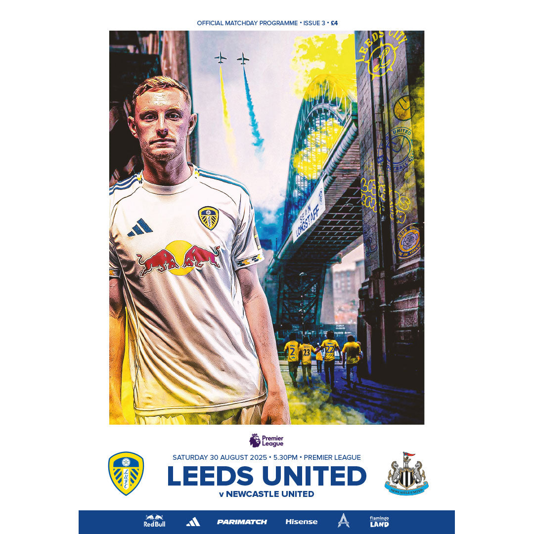 Leeds United vs Newcastle United Matchday Football Programme – Ignition ...