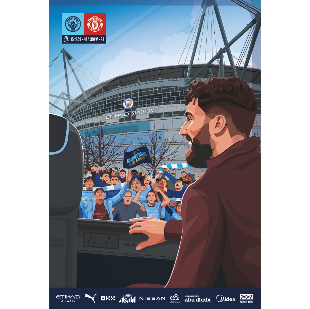 Manchester City vs Manchester United Matchday Programmes – Ignition ...