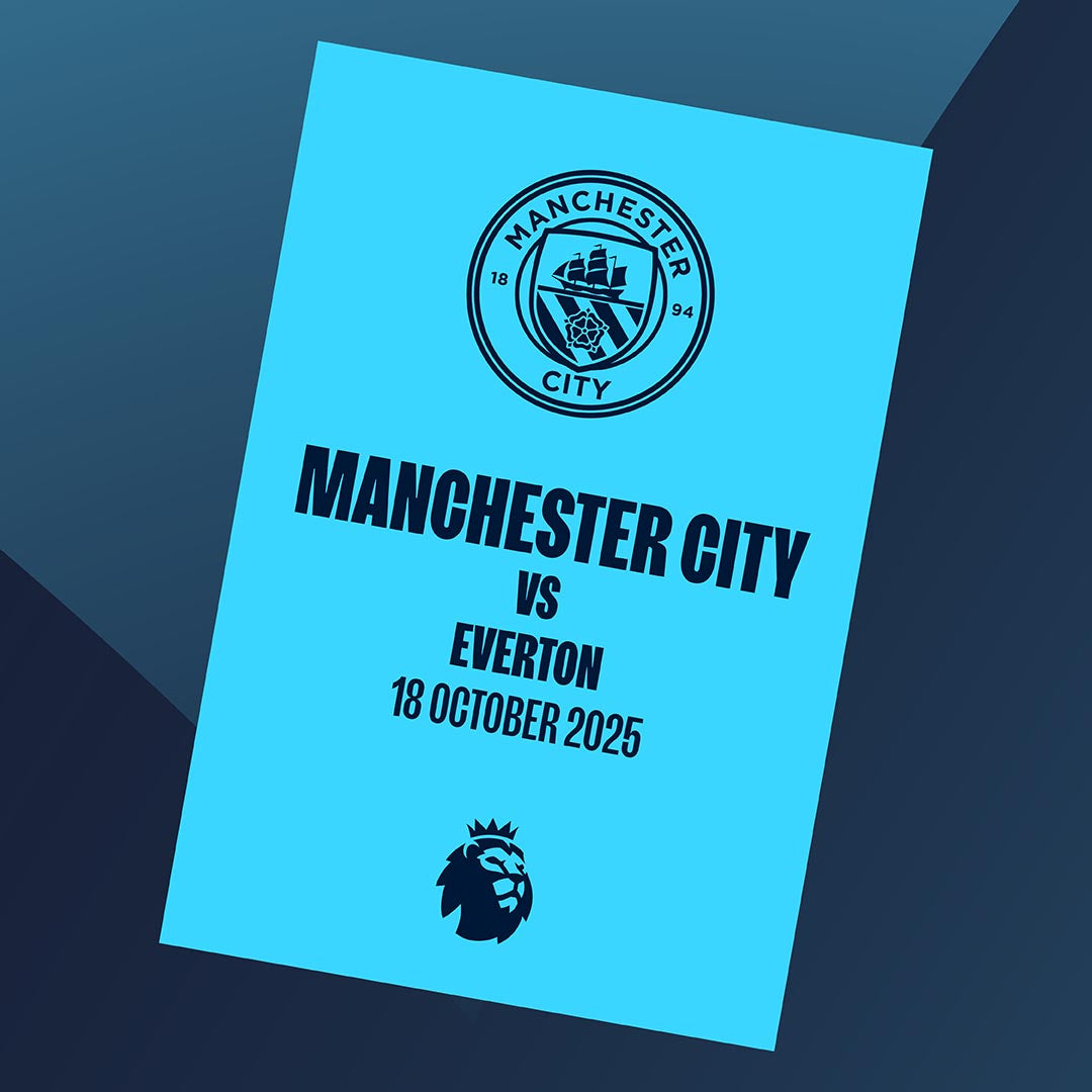 Manchester City vs Everton Matchday Programme – Ignition Sports Media