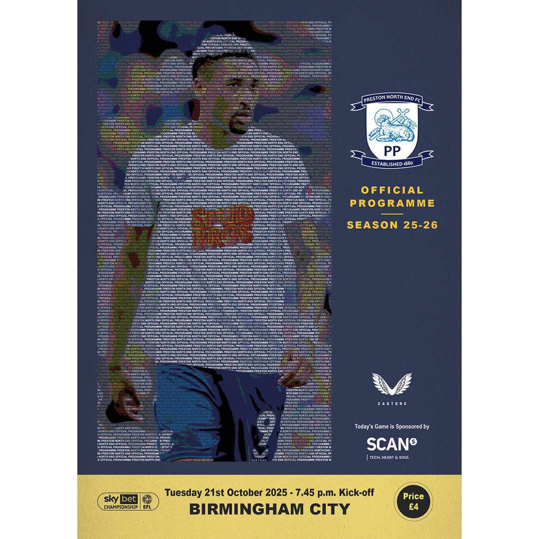 Preston North End v Birmingham City Matchday Football Programmes ...