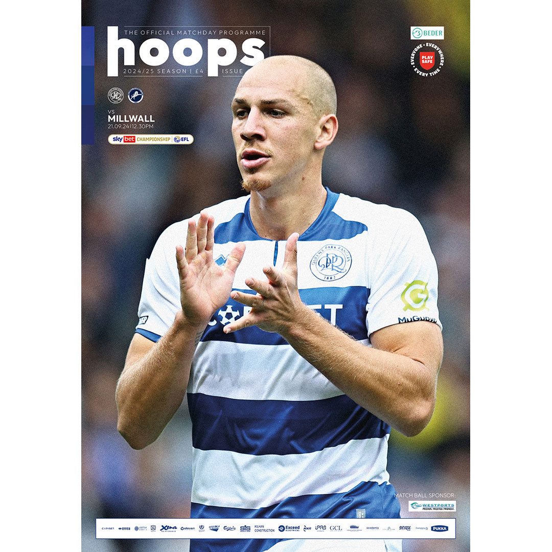 Queens Park Rangers v Millwall Matchday Football Programmes – Ignition ...