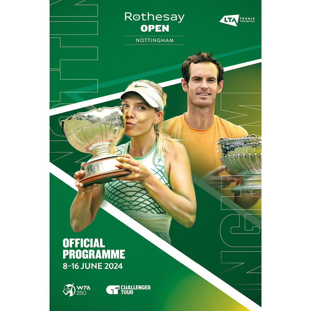Rothesay Open Nottingham 2024 Matchday Tennis Programmes – Ignition ...