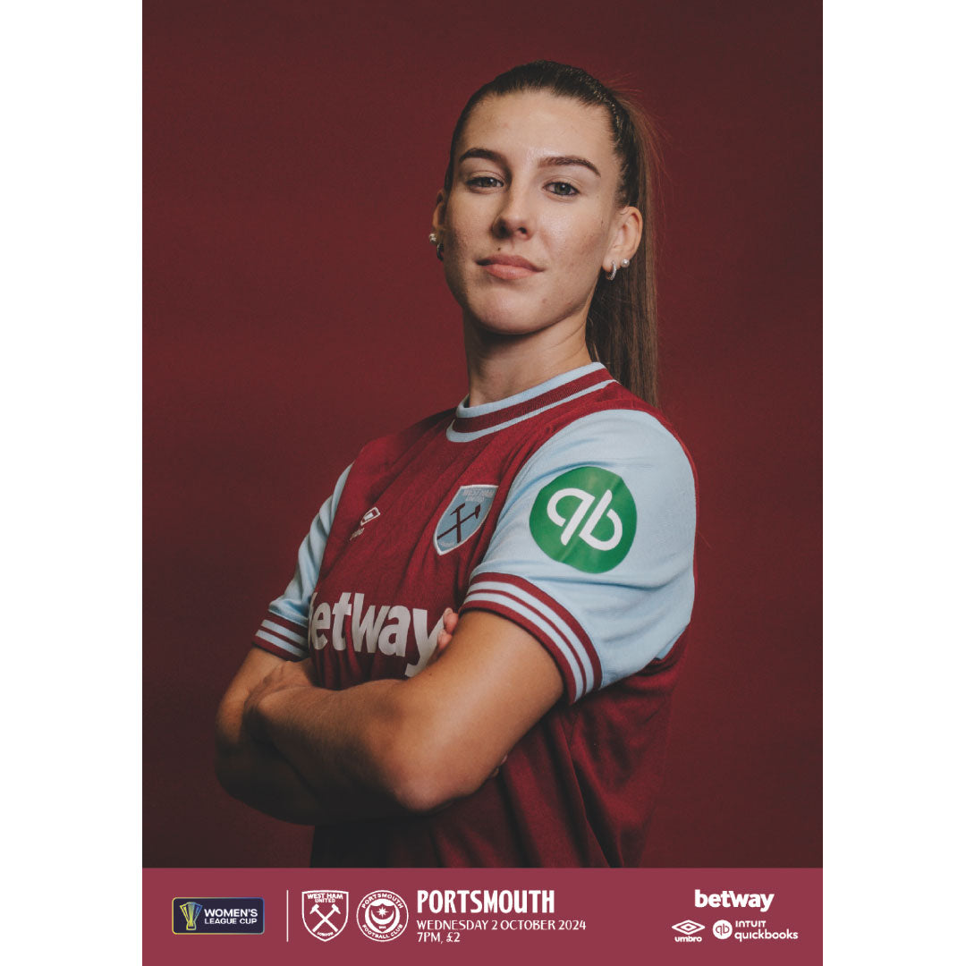 West Ham United Women vs Portsmouth (League Cup) Matchday Football ...