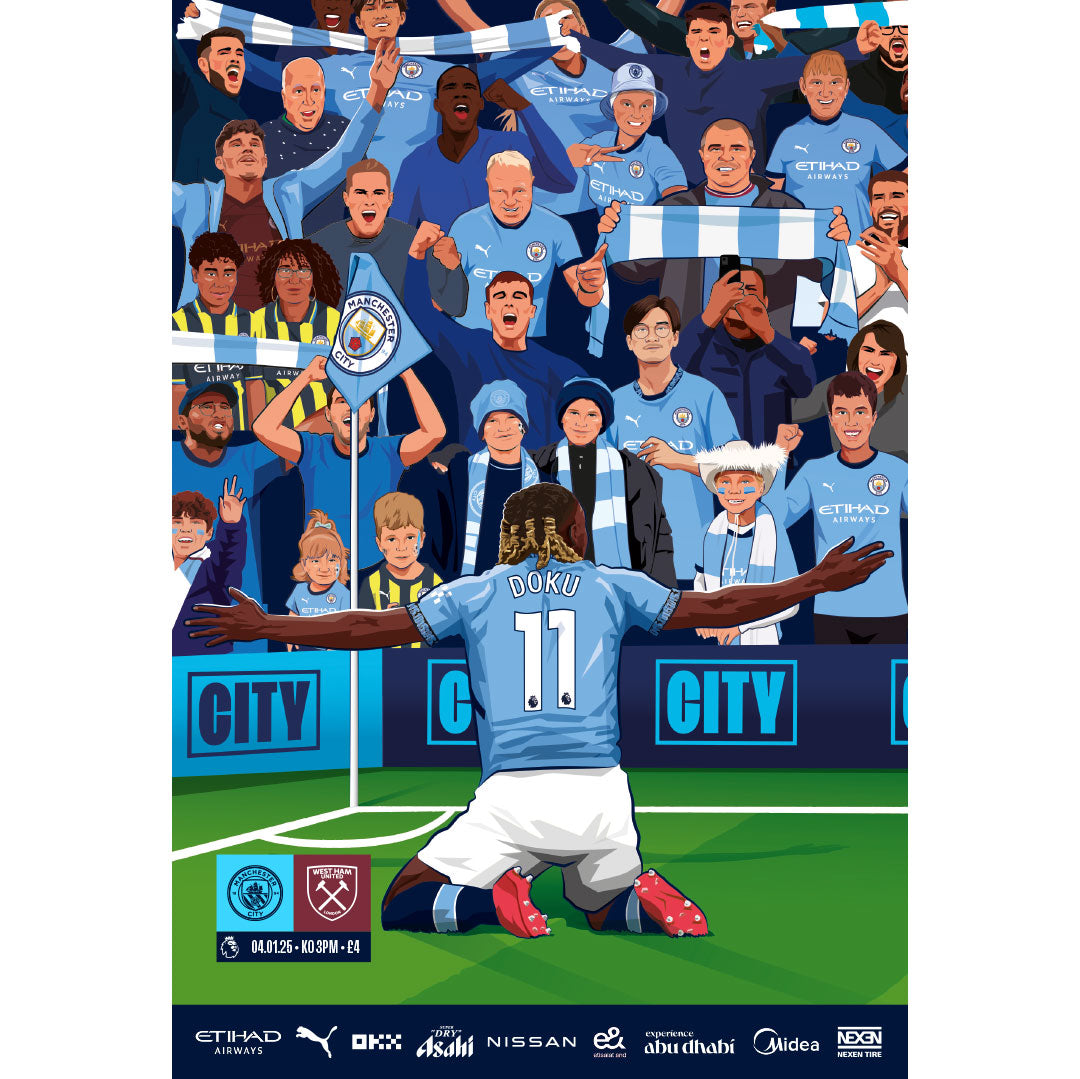 Manchester City vs Everton Matchday Programmes – Ignition Sports Media
