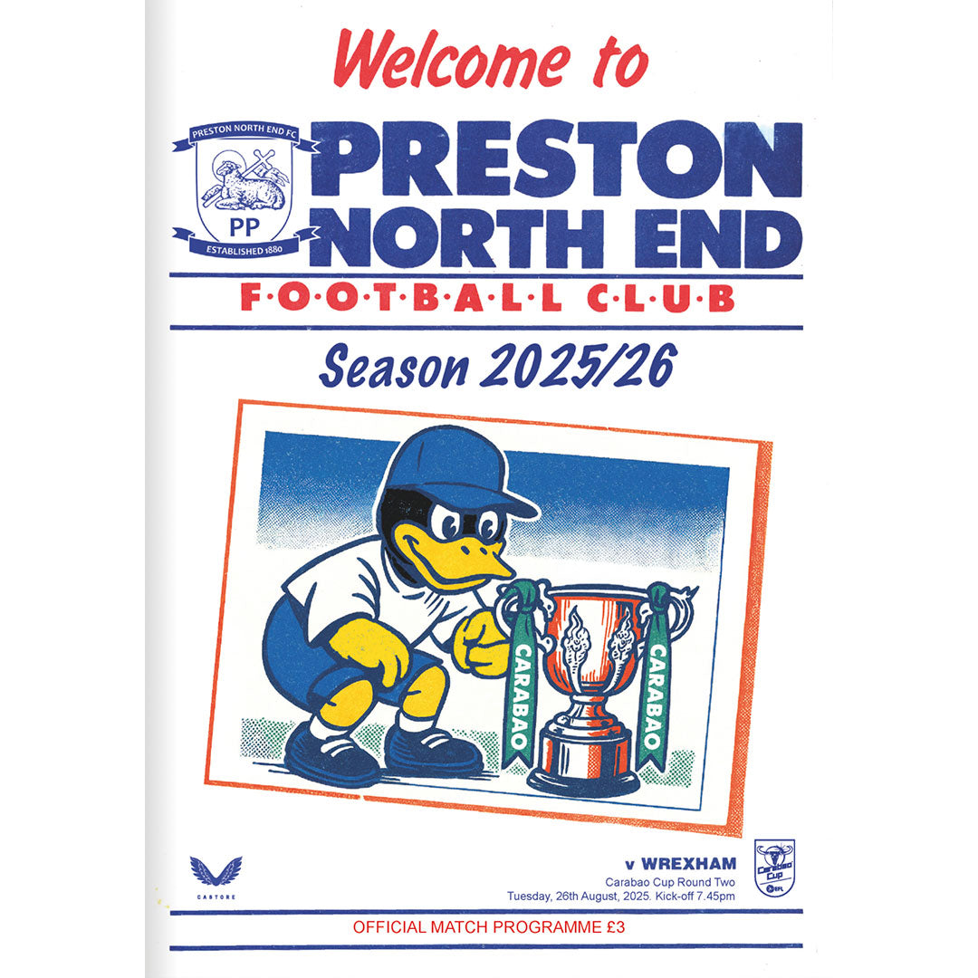 Preston North End v Wrexham Matchday Football Programmes – Ignition ...