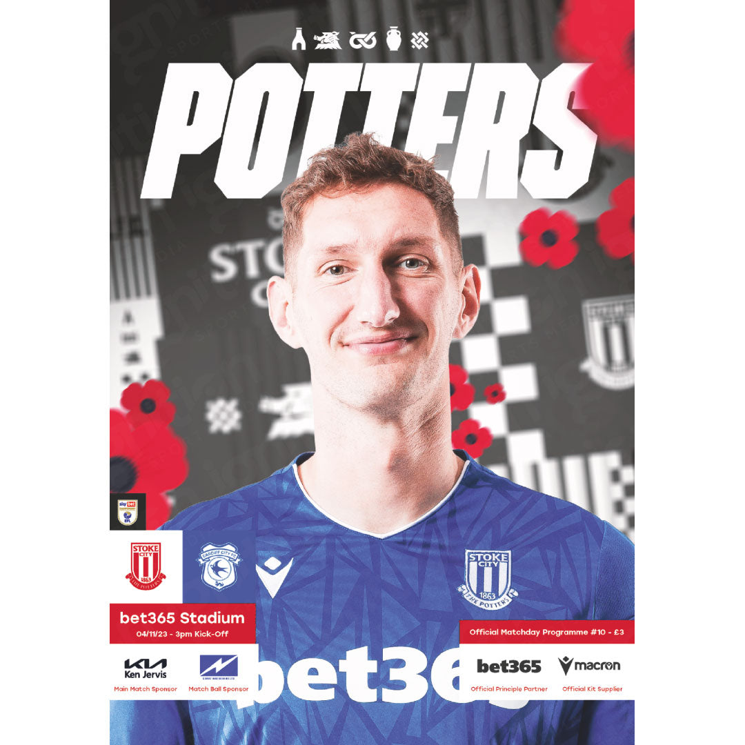 Stoke City vs Cardiff City Matchday Football Programmes – Ignition ...