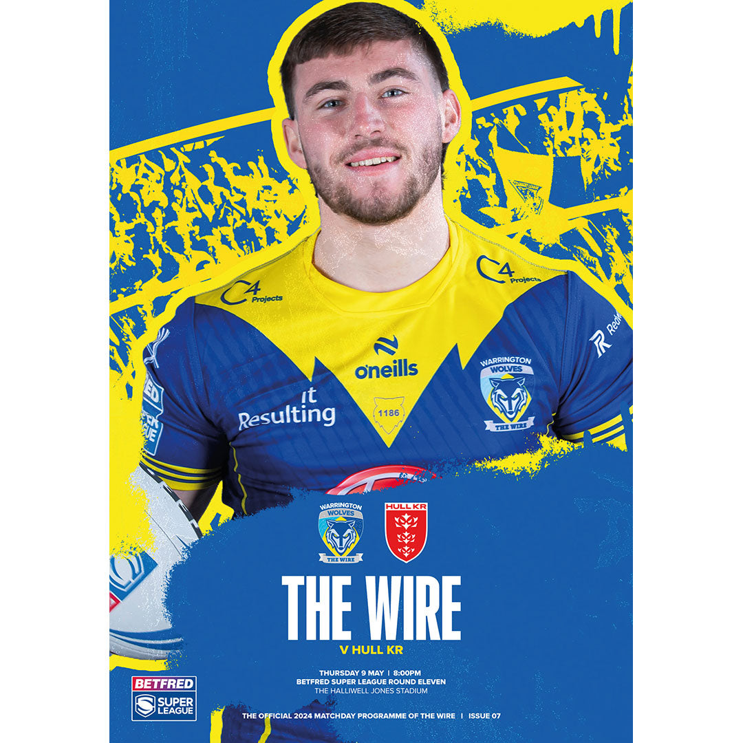 Warrington Wolves v Hull KR Matchday Rugby Programmes – Ignition Sports ...