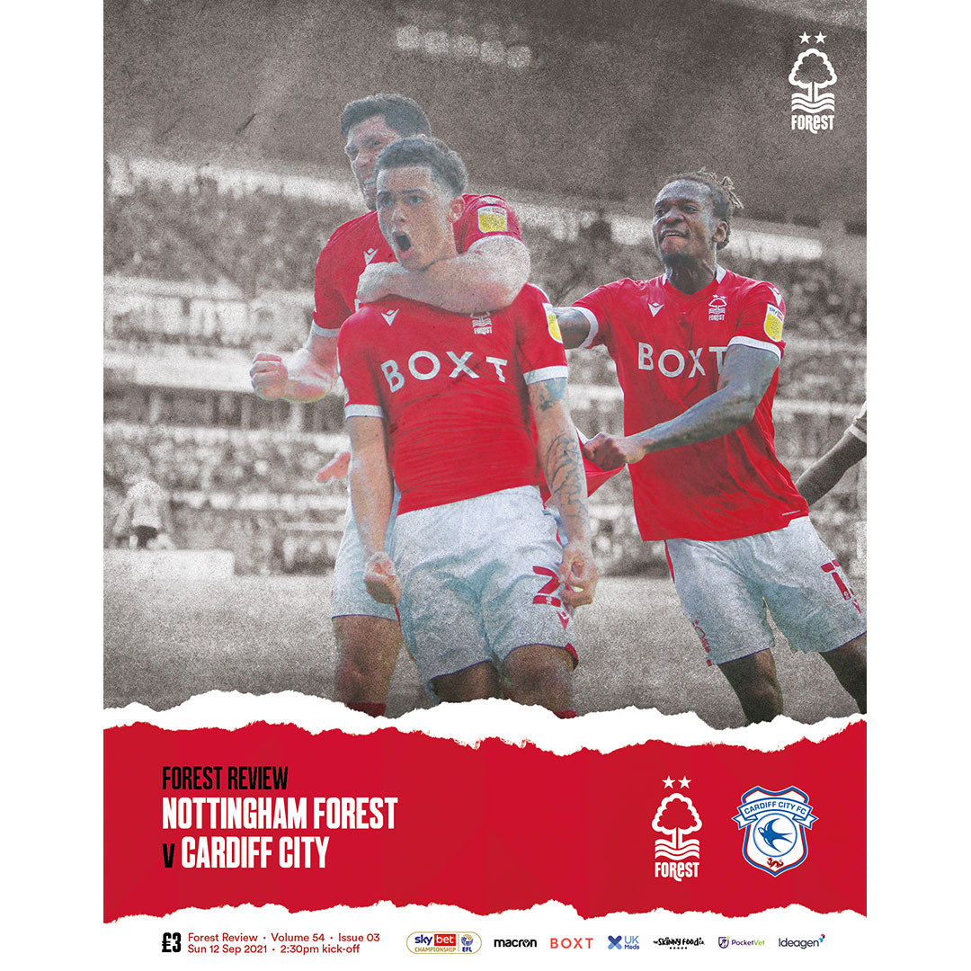 Nottingham Forest vs Cardiff City Matchday Programmes – Ignition Sports ...