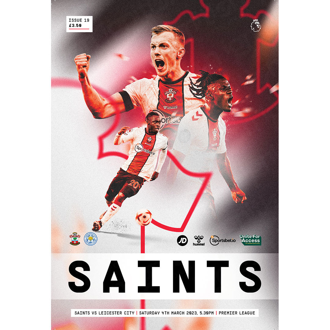 Southampton vs Leicester City Matchday Football Programmes – Ignition ...
