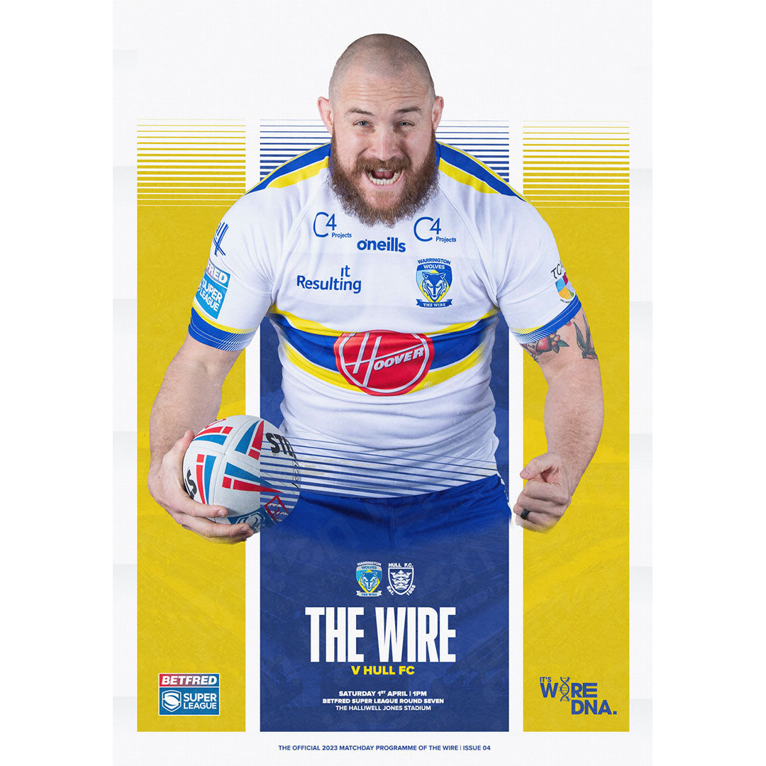 Warrington Wolves v Hull FC Matchday Rugby Programmes – Ignition Sports ...